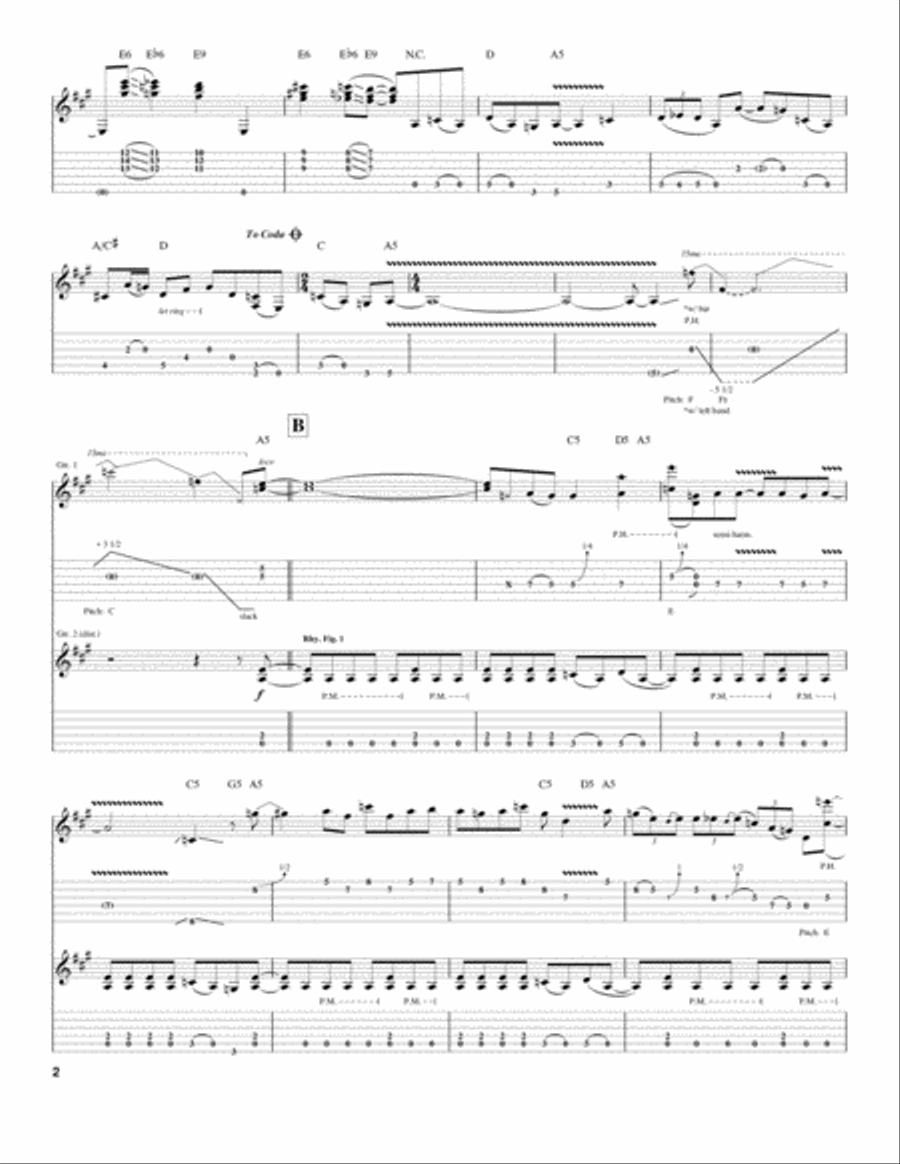 Satch Boogie by Joe Satriani - Electric Guitar - Digital Sheet Music ...