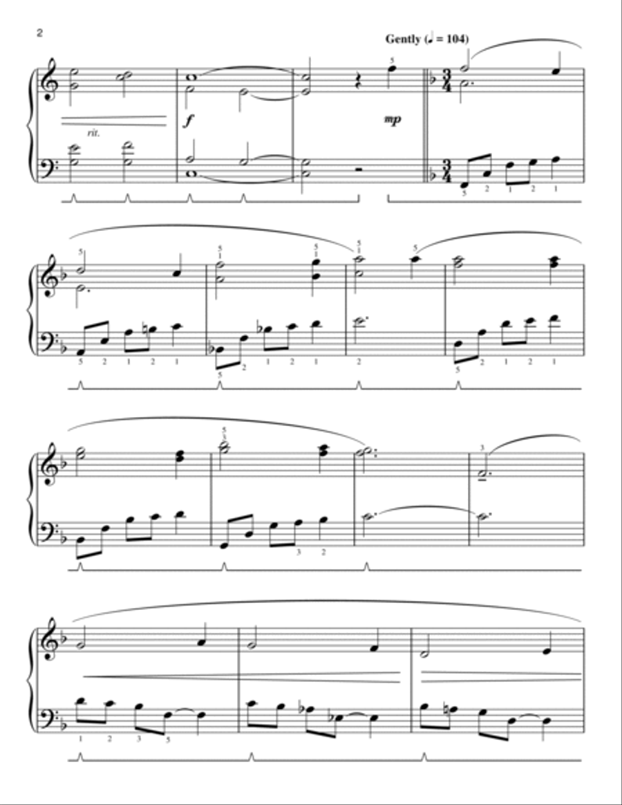 Praise God From Whom All Blessings Flow Classical Version Arr