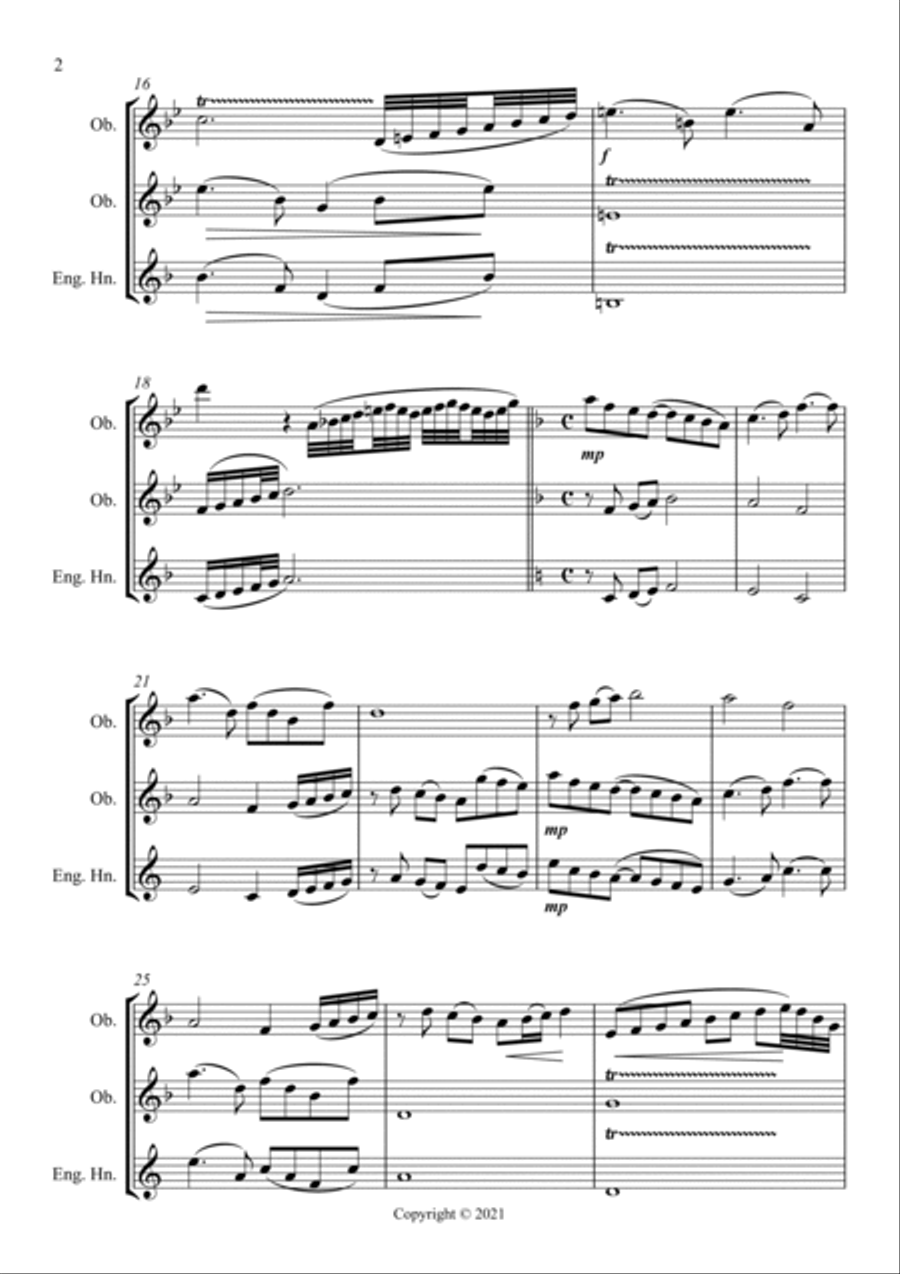 TCHAIKOVSKY SWAN LAKE THEME - PICCOLO AND BASS CLARINET by Peter Ilyich ...