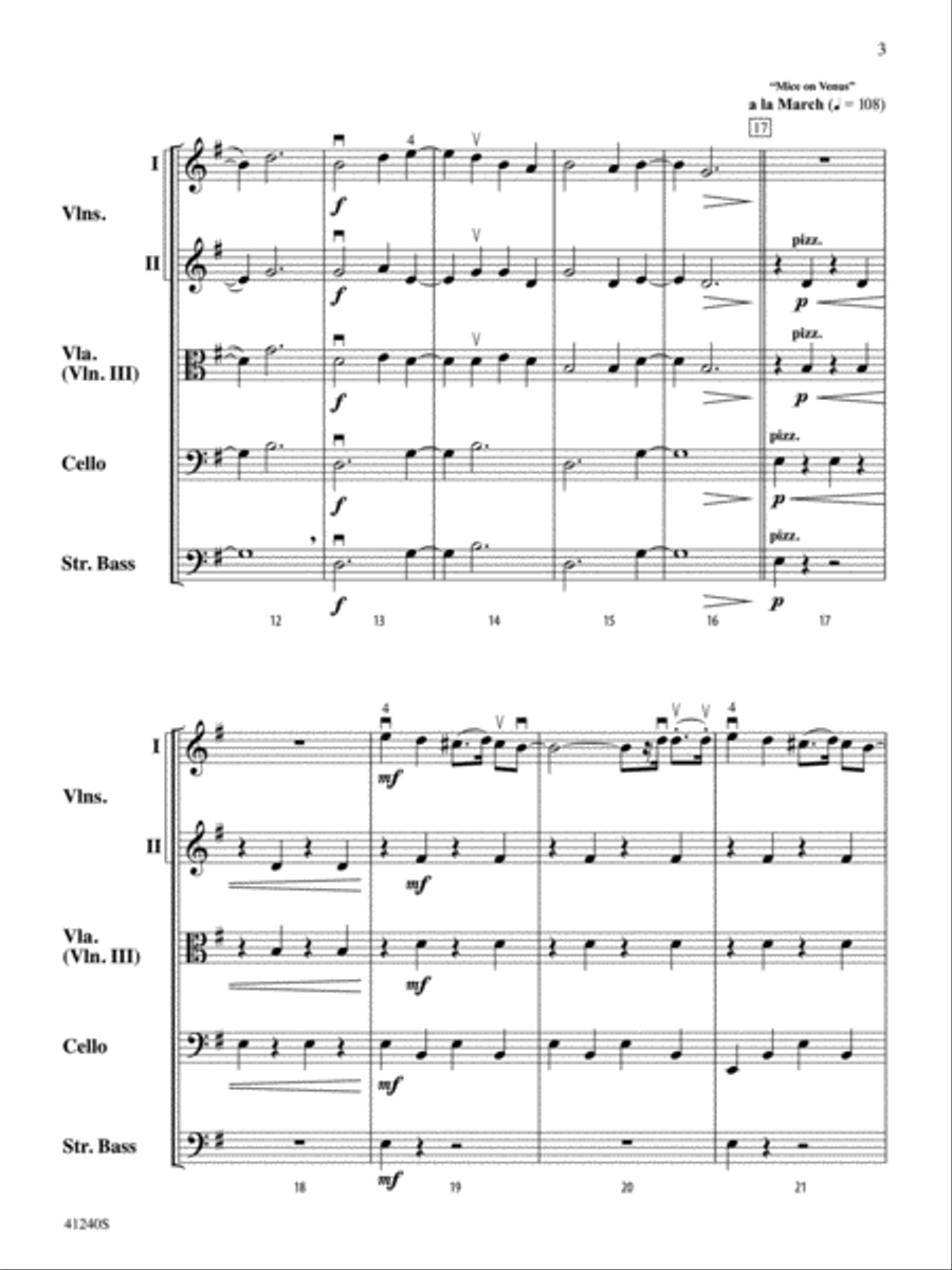 Minecraft: Score by Ralph Ford - String Orchestra - Digital Sheet Music ...