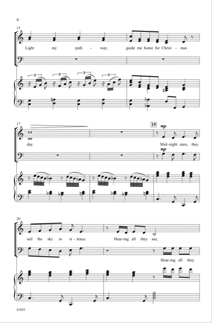 Christmas Star by John Williams - Choir - Digital Sheet Music | Sheet ...