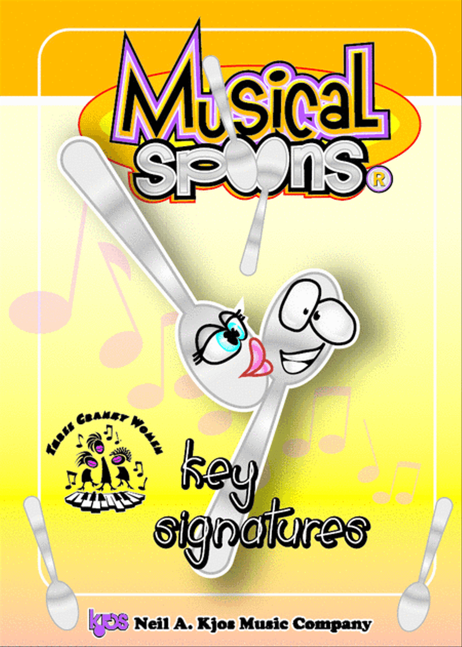 Musical Spoons: Key Signatures - Piano Method, Easy Piano, Piano Solo ...