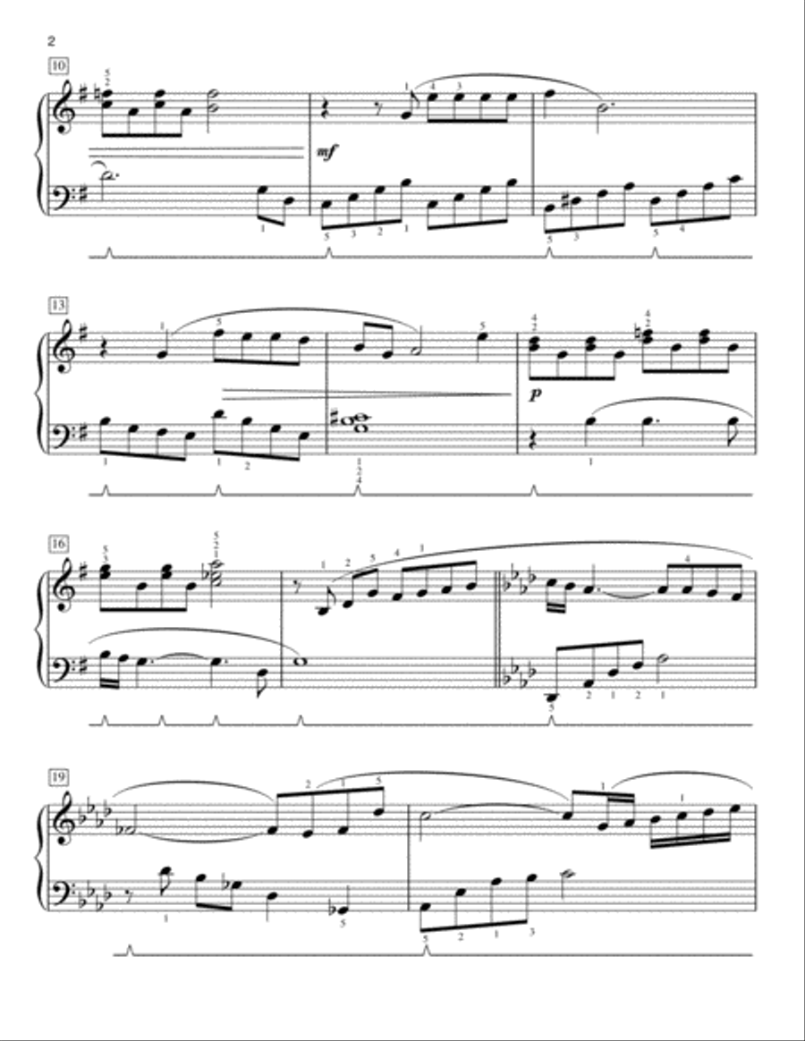 You Are So Beautiful [classical Version] Arr Phillip Keveren By Joe