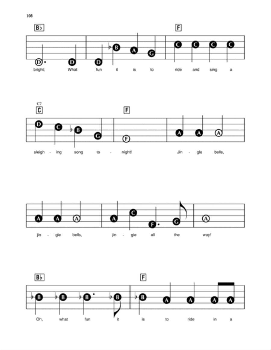 Jingle Bells - Electronic Keyboard, Organ Accompaniment, Easy Piano ...