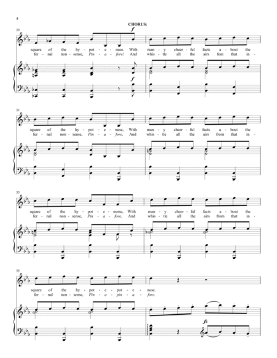 I Am The Very Model Of A Modern Major-General (from The Pirates Of ...