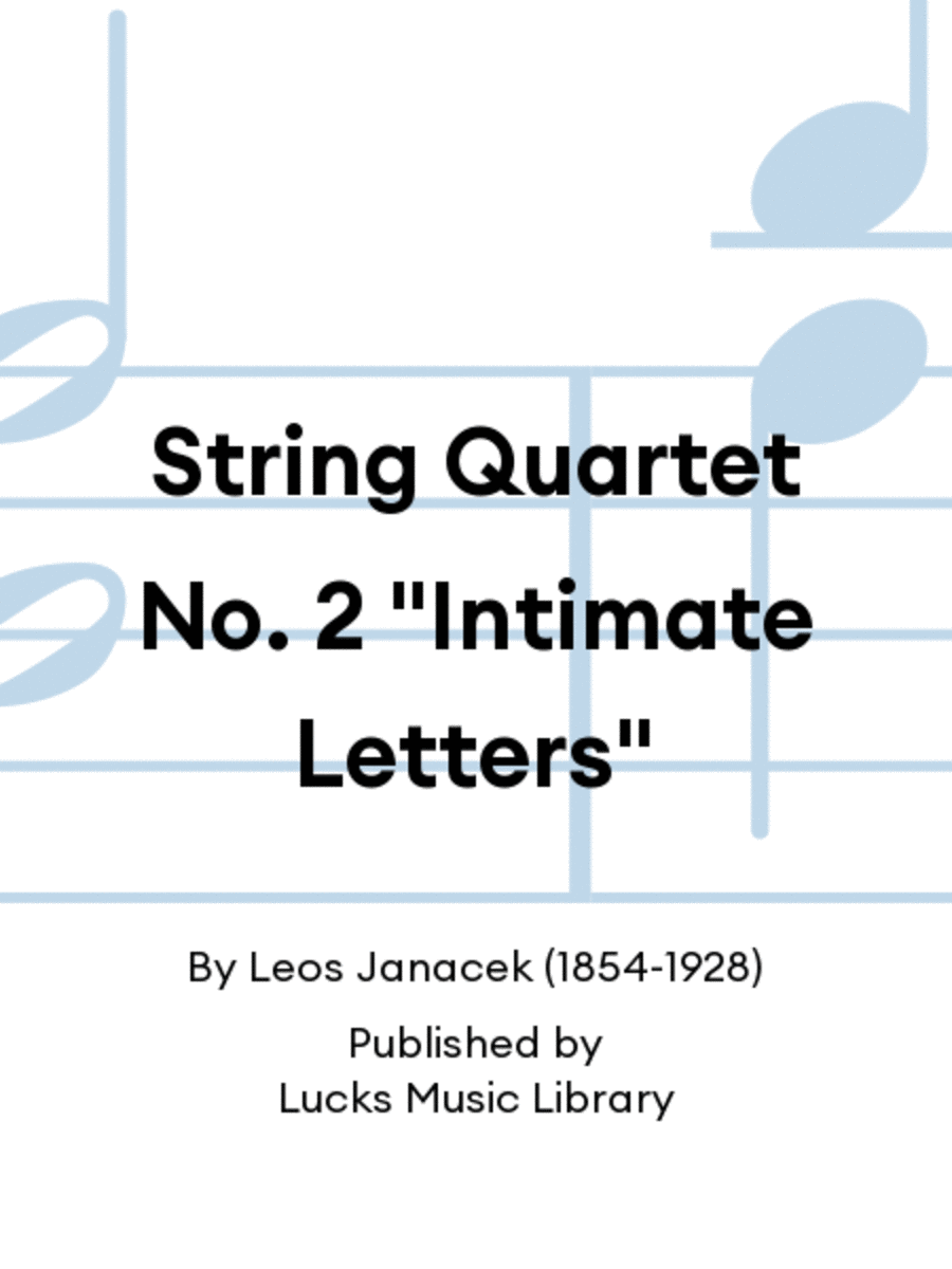 String Quartet No. 2 "Intimate Letters" by Leos Janacek - Cello, Viola ...