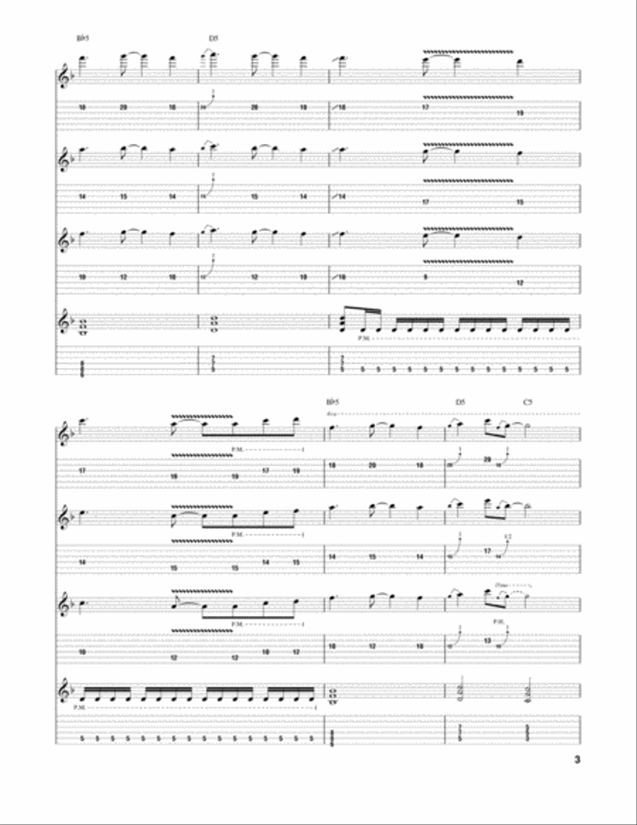 Revolution Deathsquad - Electric Guitar - Digital Sheet Music | Sheet ...