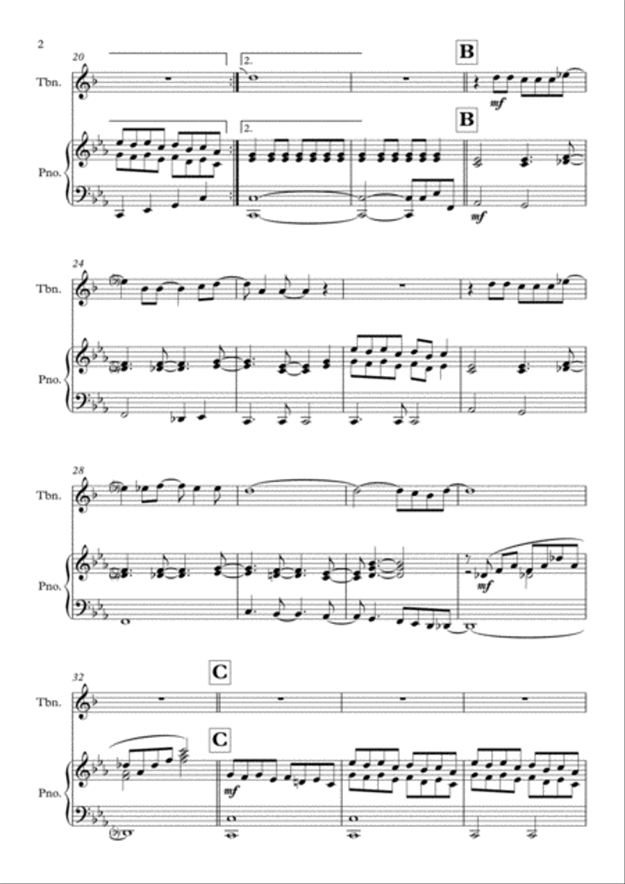 Forever Autumn by The Moody Blues - Piano - Digital Sheet Music | Sheet ...