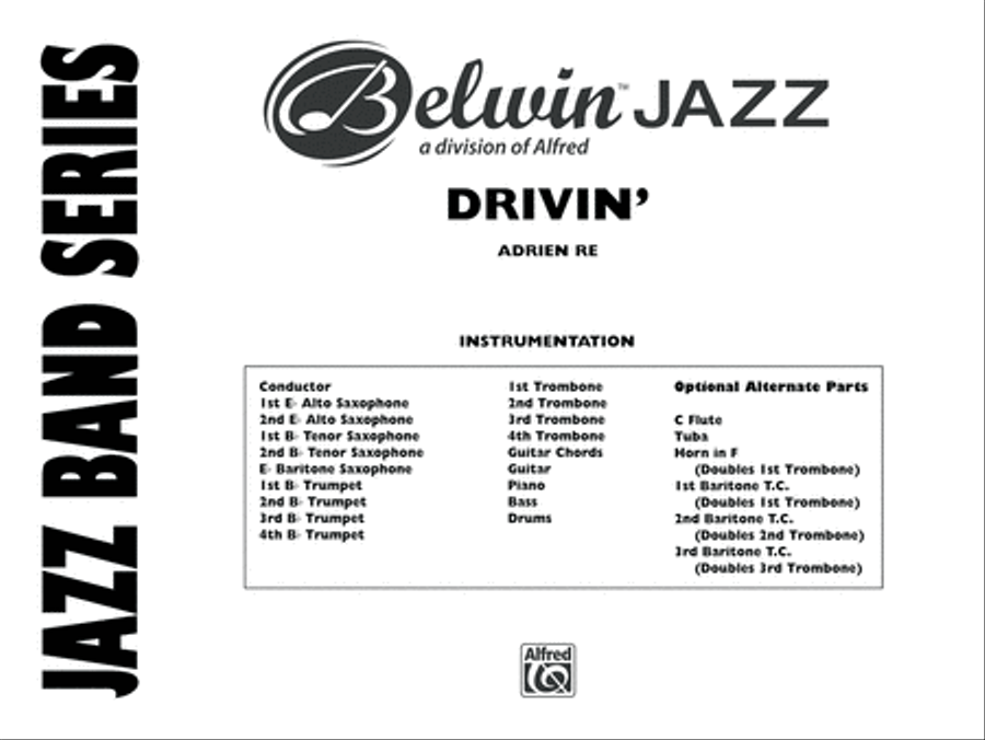 Drivin': Score - Jazz Ensemble - Digital Sheet Music | Sheet Music Plus