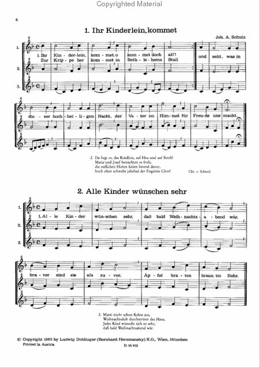 Christkind kommt bald! - Christmas - Sheet Music | Sheet Music Plus