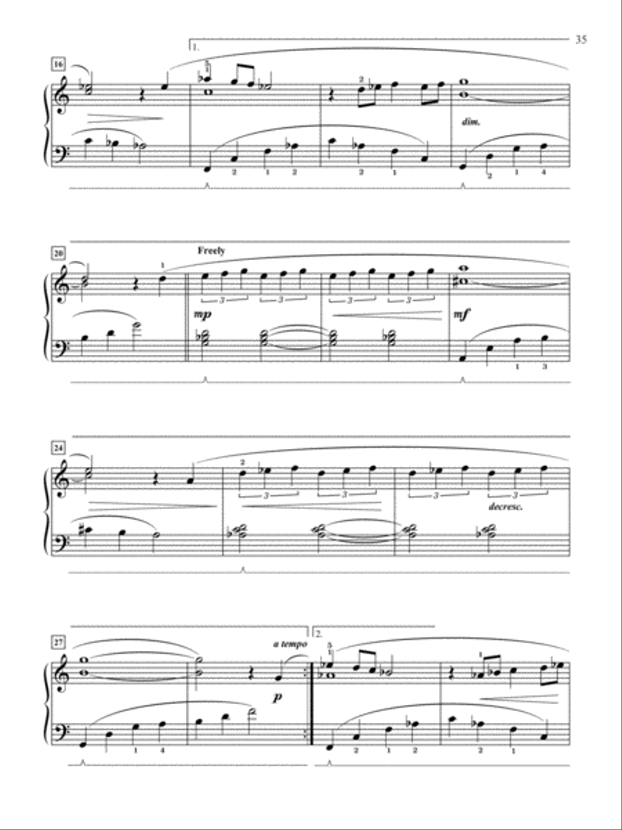Princess Leias Theme From Star Wars By John Williams Easy Piano