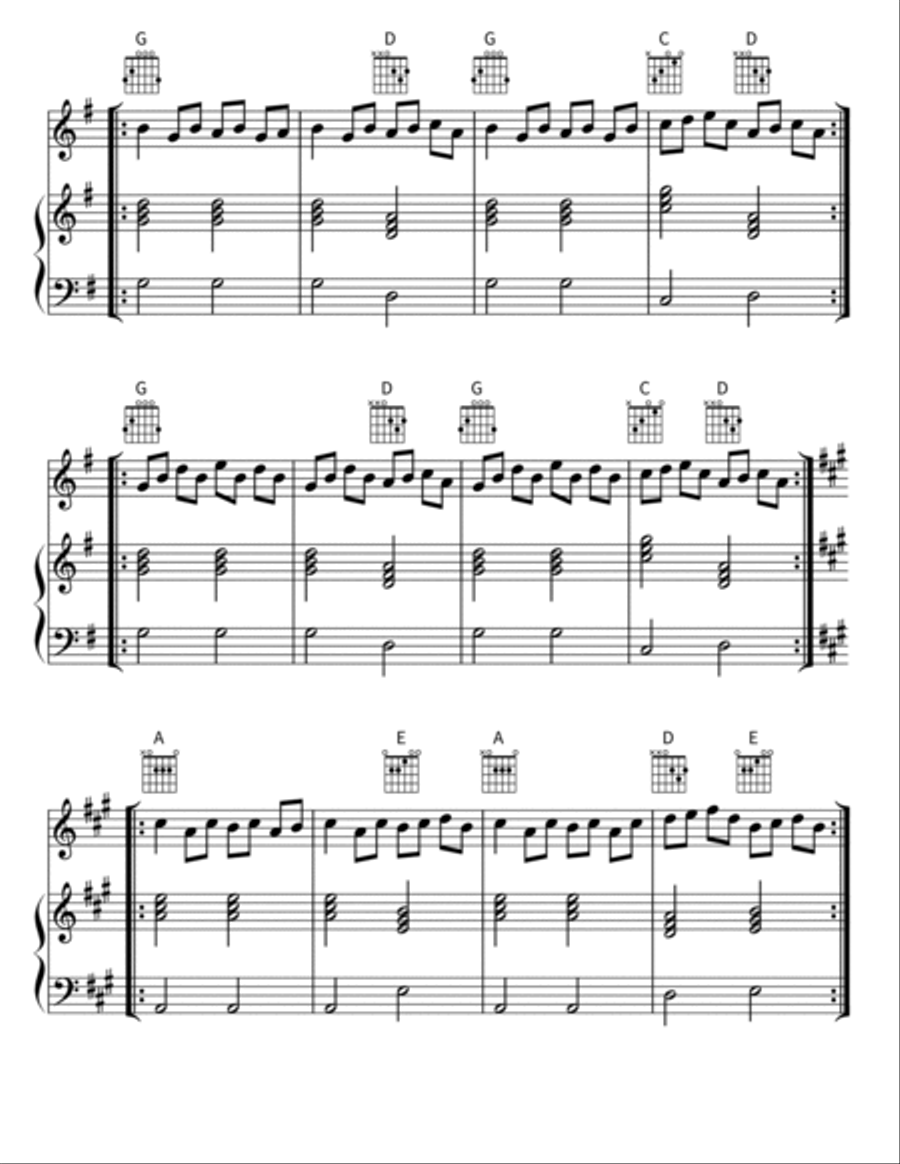 Bunch Of Keys - Violin Solo - Digital Sheet Music | Sheet Music Plus