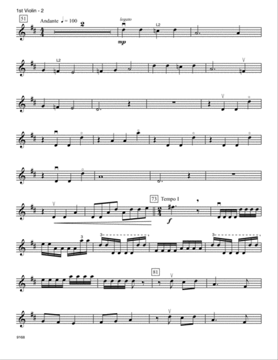 Hungarian Folk Dance - Violin 1 - Orchestra - Digital Sheet Music ...