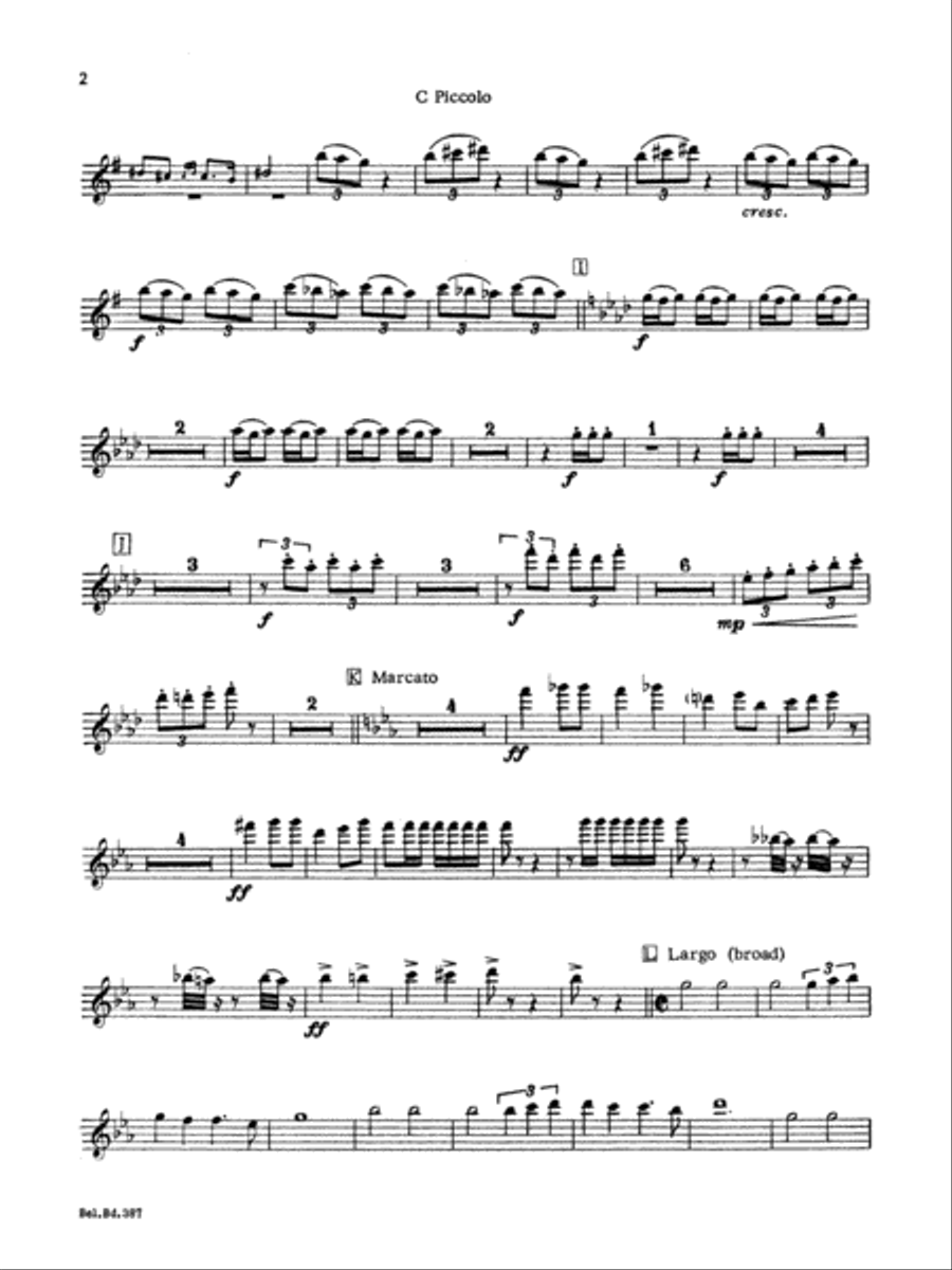 March and Procession of Bacchus: Piccolo by Eric Osterling - Piccolo ...