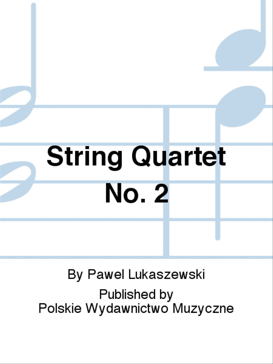 String Quartet No. 2 - String Quartet - Sheet Music | Sheet Music Plus