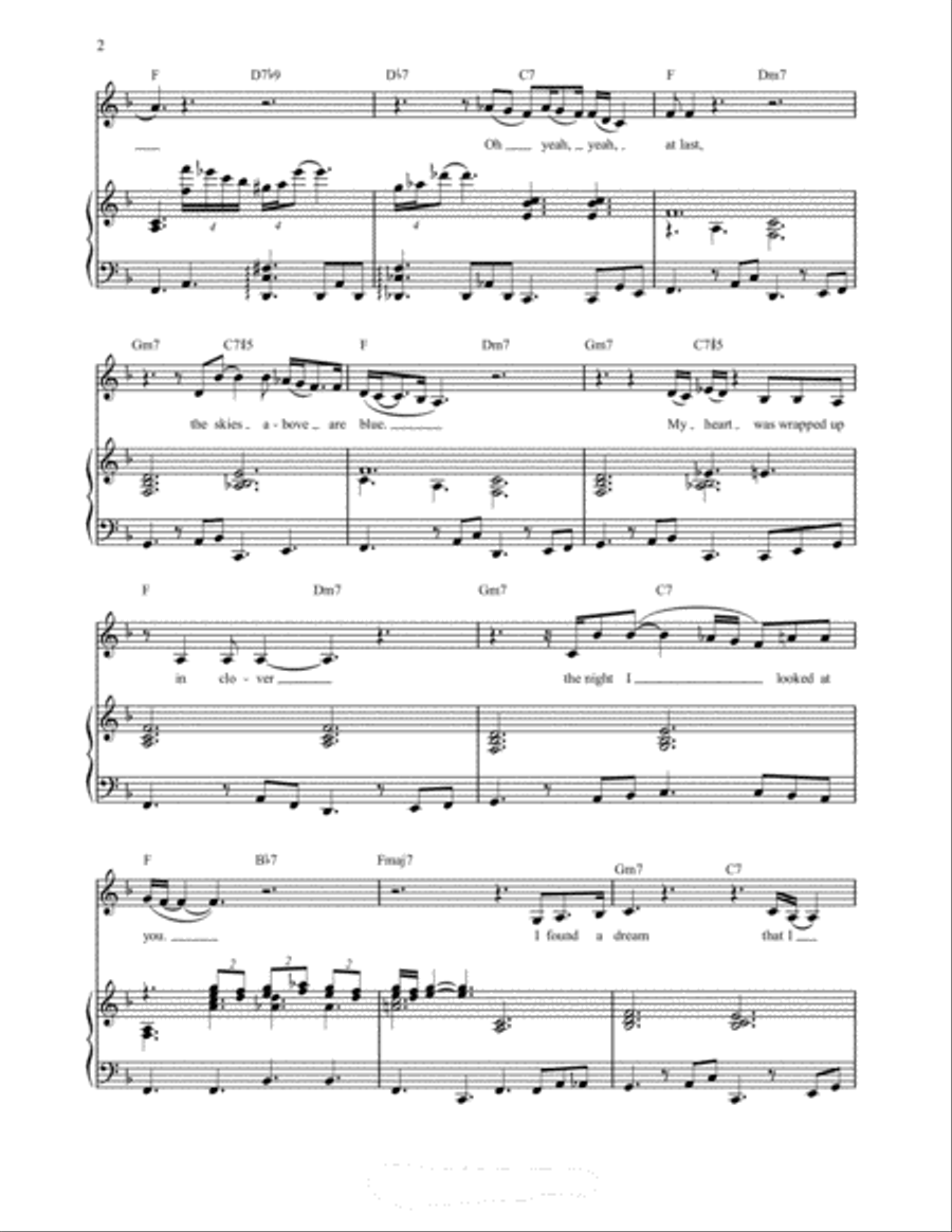 At Last - Etta James Piano Transcription | Sheet Music Plus At Last - Etta James Piano Transcription | Sheet Music Plus