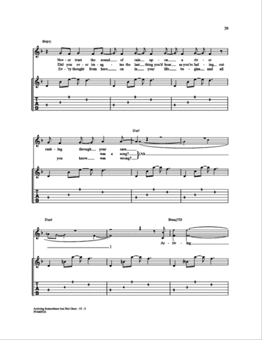 Arriving Somewhere But Not Here by Porcupine Tree - Electric Guitar ...