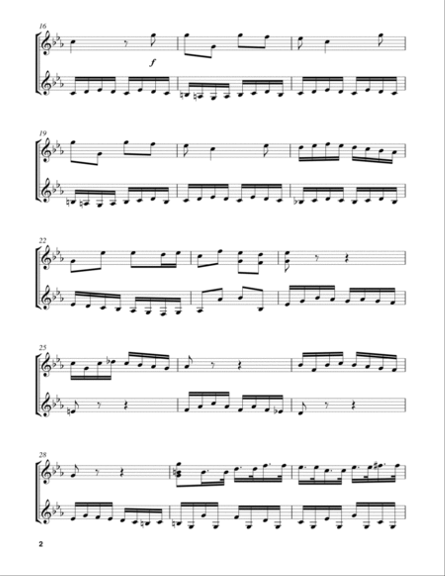 Classical Guitar Duet in C Minor by Ferdinando Carulli - Acoustic ...