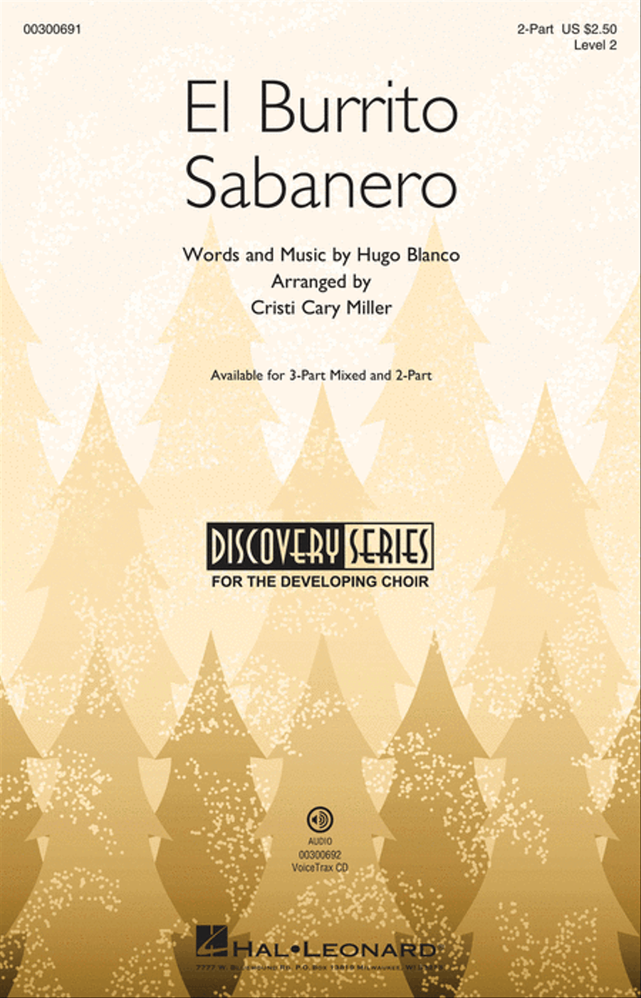 El Burrito Sabanero by Cristi Cary Miller - 2-Part - Sheet Music ...