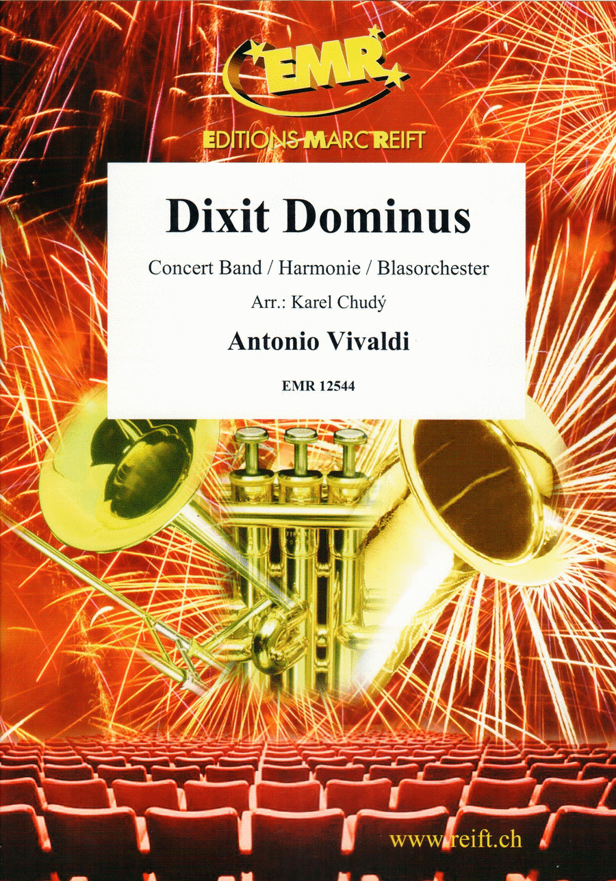 Dixit Dominus by Antonio Vivaldi - Concert Band - Sheet Music | Sheet ...