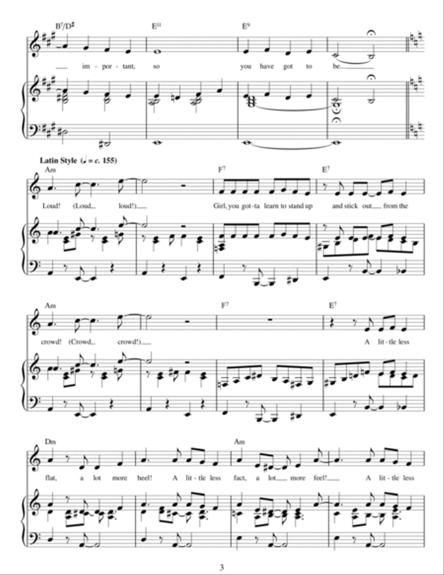 Loud (from Matilda The Musical) by Tim Minchin - Piano, Vocal - Digital ...