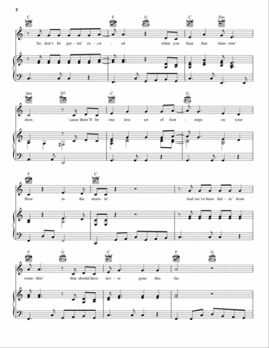 One Less Set Of Footsteps by Jim Croce - Piano, Vocal, Guitar - Digital ...