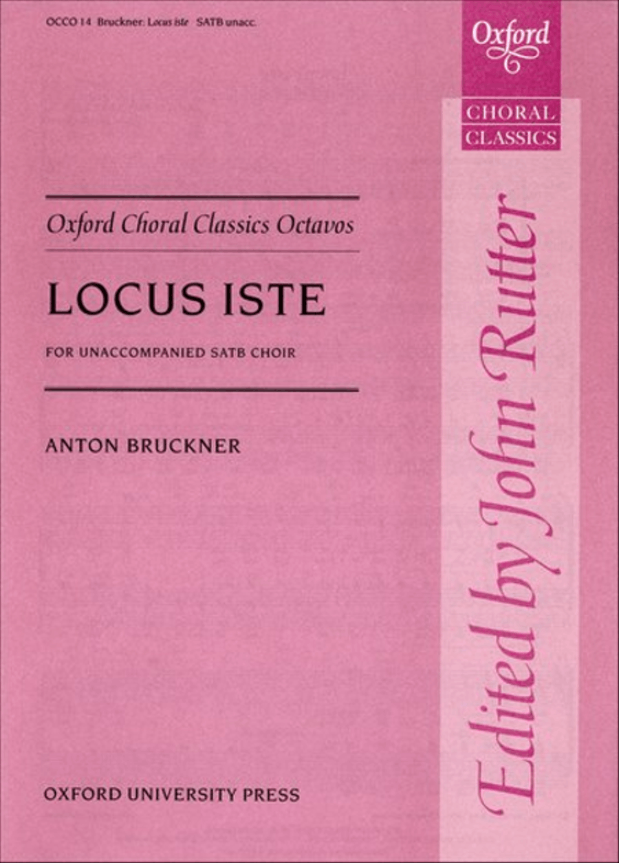Locus iste by Anton Bruckner - Choir, Voice - Beginning Sheet Music ...