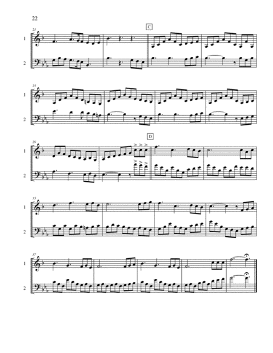 Ten Selected Hymns For The Performing Duet Vol 2 Clarinet And