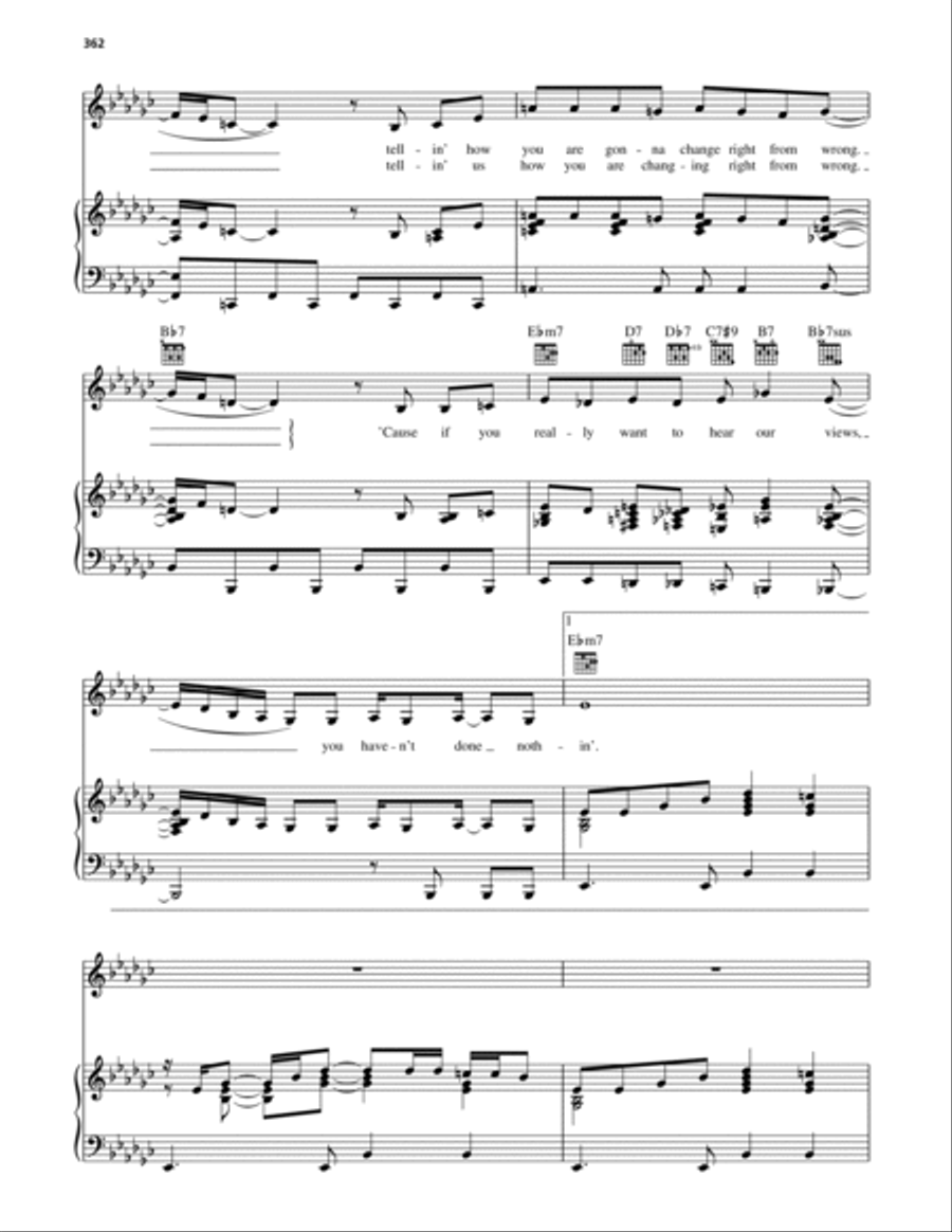 You Haven't Done Nothin' by Stevie Wonder - Piano, Vocal, Guitar ... You Haven't Done Nothin' by Stevie Wonder - Piano, Vocal, Guitar ...