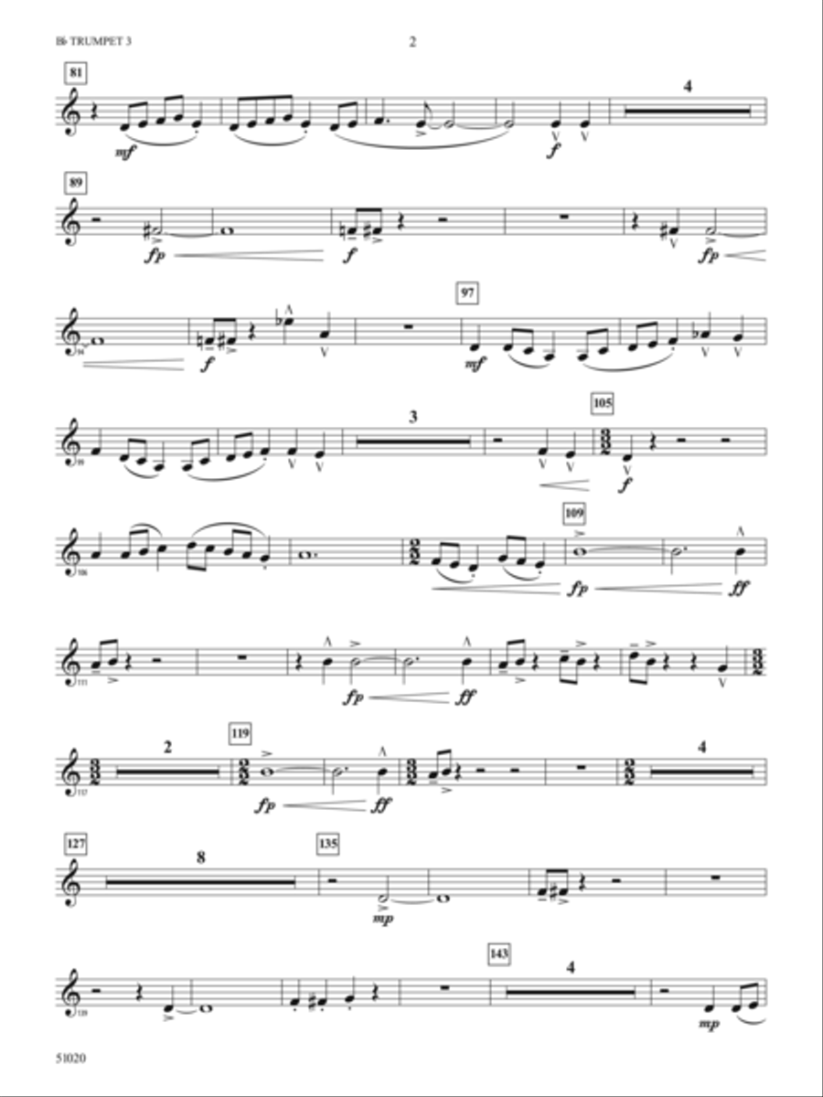 Rail Riffs: 3rd B-flat Trumpet - Concert Band - Digital Sheet Music | Sheet Music Plus