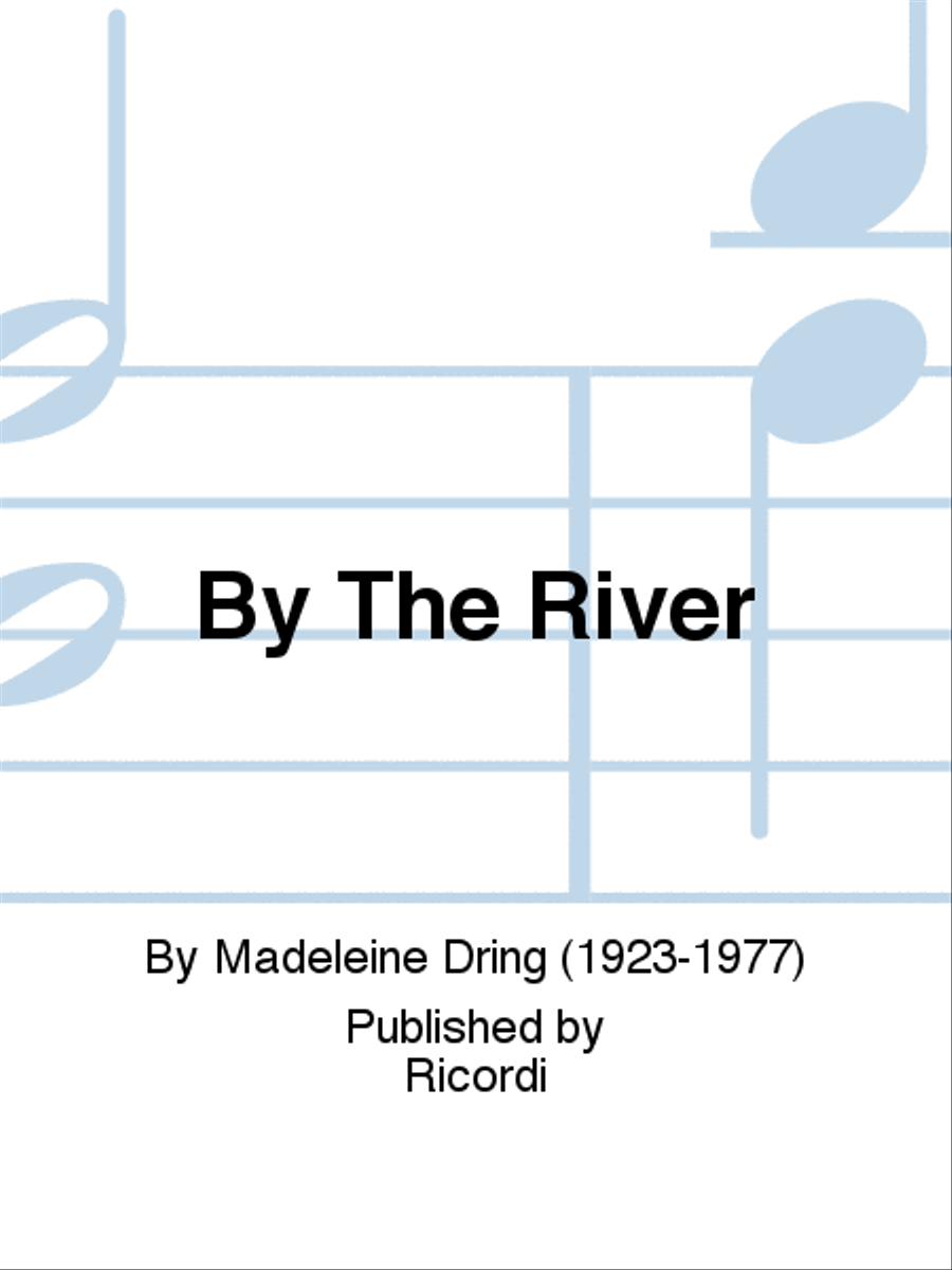 By The River by Madeleine Dring - Piano Solo - Sheet Music | Sheet ...