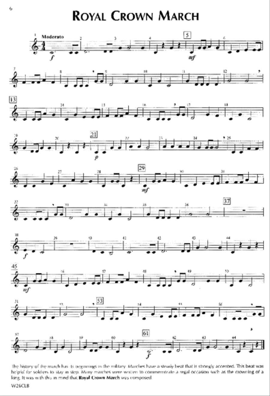 Standard of Excellence First Performance, Bass Clarinet by Bruce ...