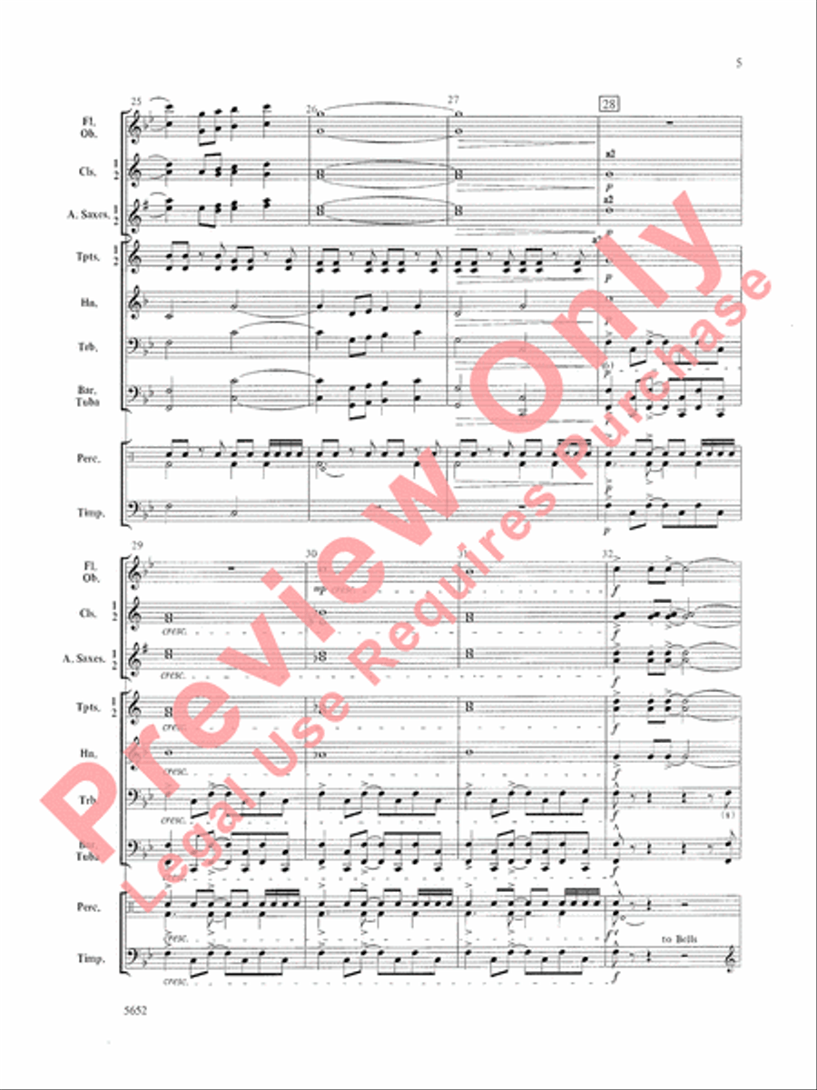 Andromeda Overture by Mark Williams - Concert Band - Sheet Music ...