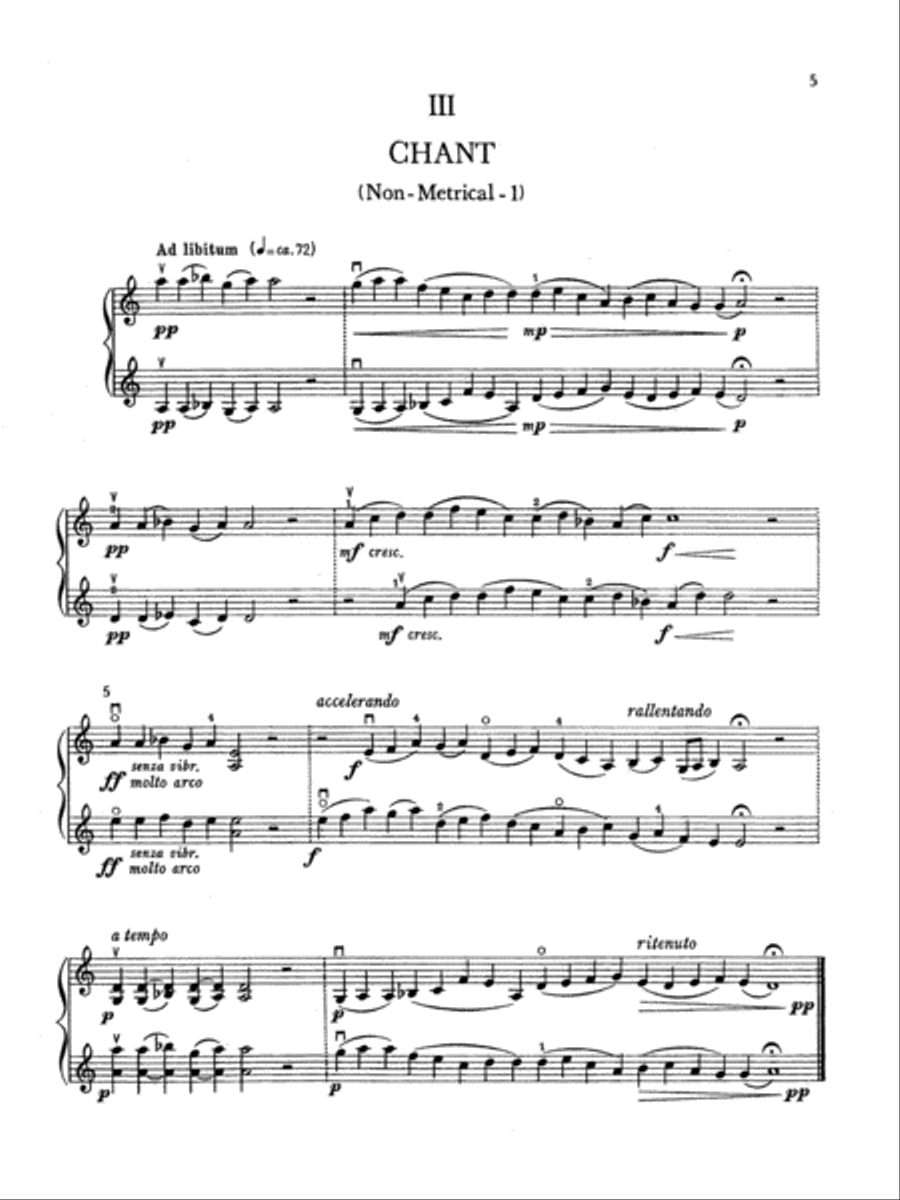 Ten Easy Violin Duets Downloadable By Kirke Mechem String Duet
