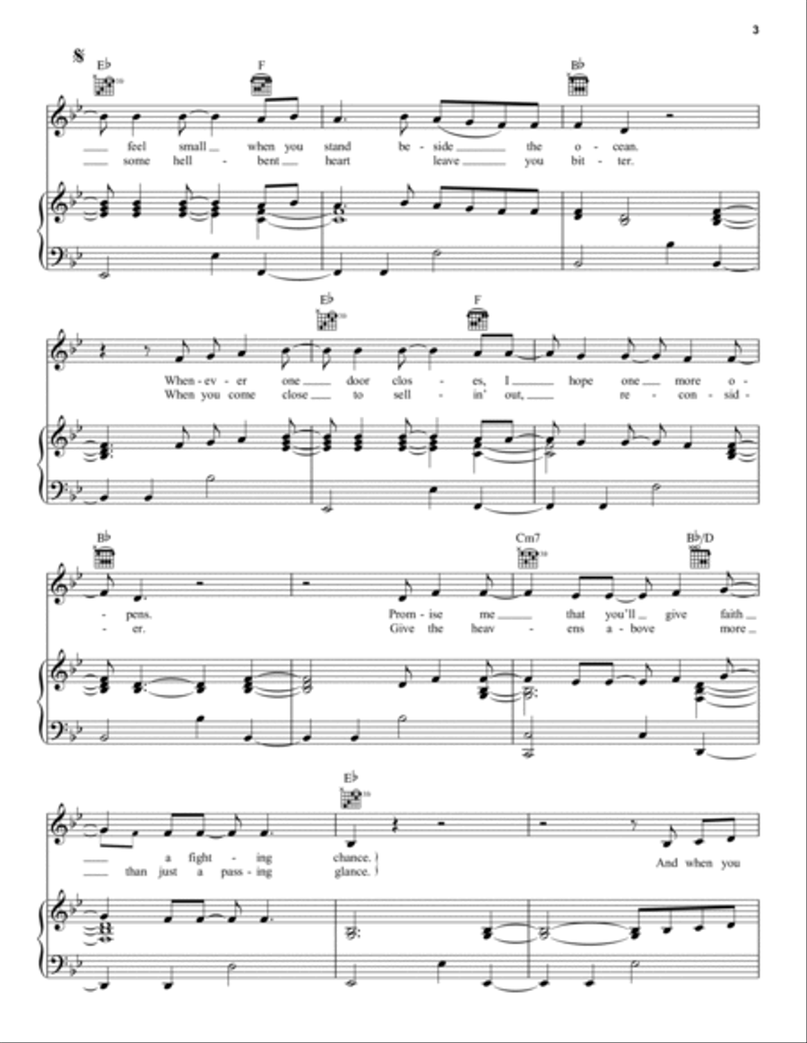 I Hope You Dance By Lee Ann Womack Piano Vocal Guitar Digital