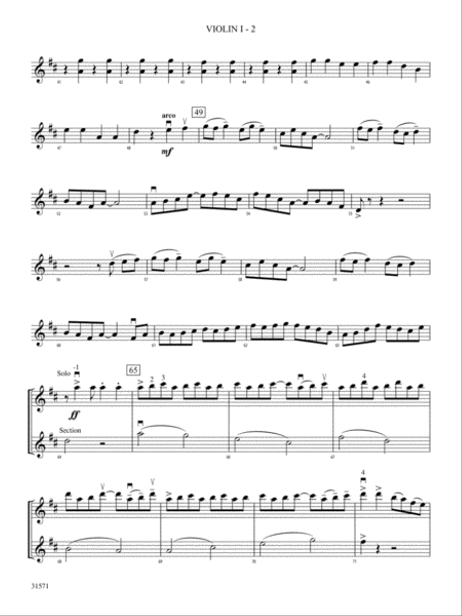 Beaumont Rag: 1st Violin - String Orchestra - Digital Sheet Music ...