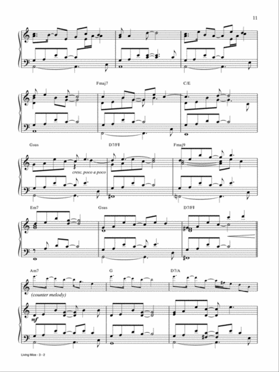 Living Mice (from "Minecraft") - Piano Solo - Digital Sheet Music ...