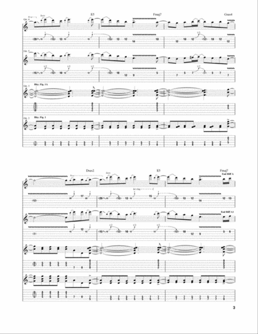 Revolution Calling by Queensryche - Electric Guitar - Digital Sheet ...