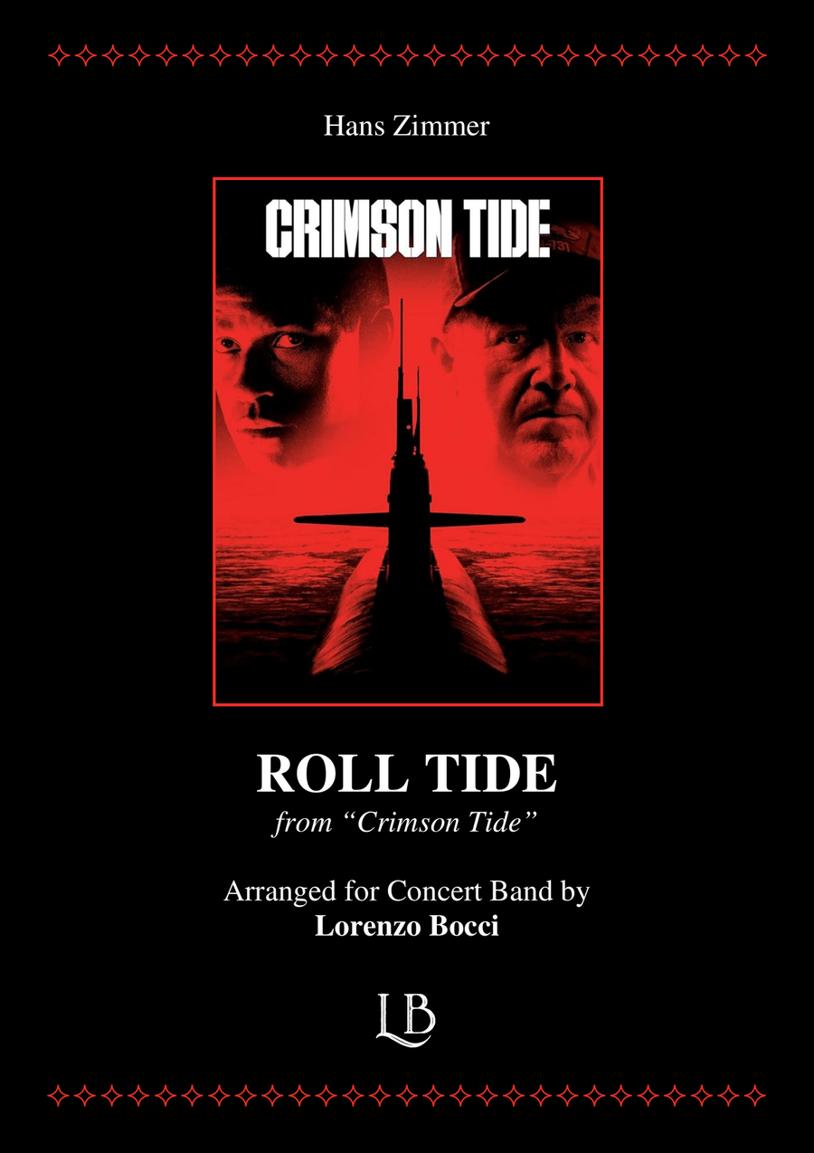 Roll Tide by Hans Zimmer - Concert Band - Intermediate Digital Sheet ...