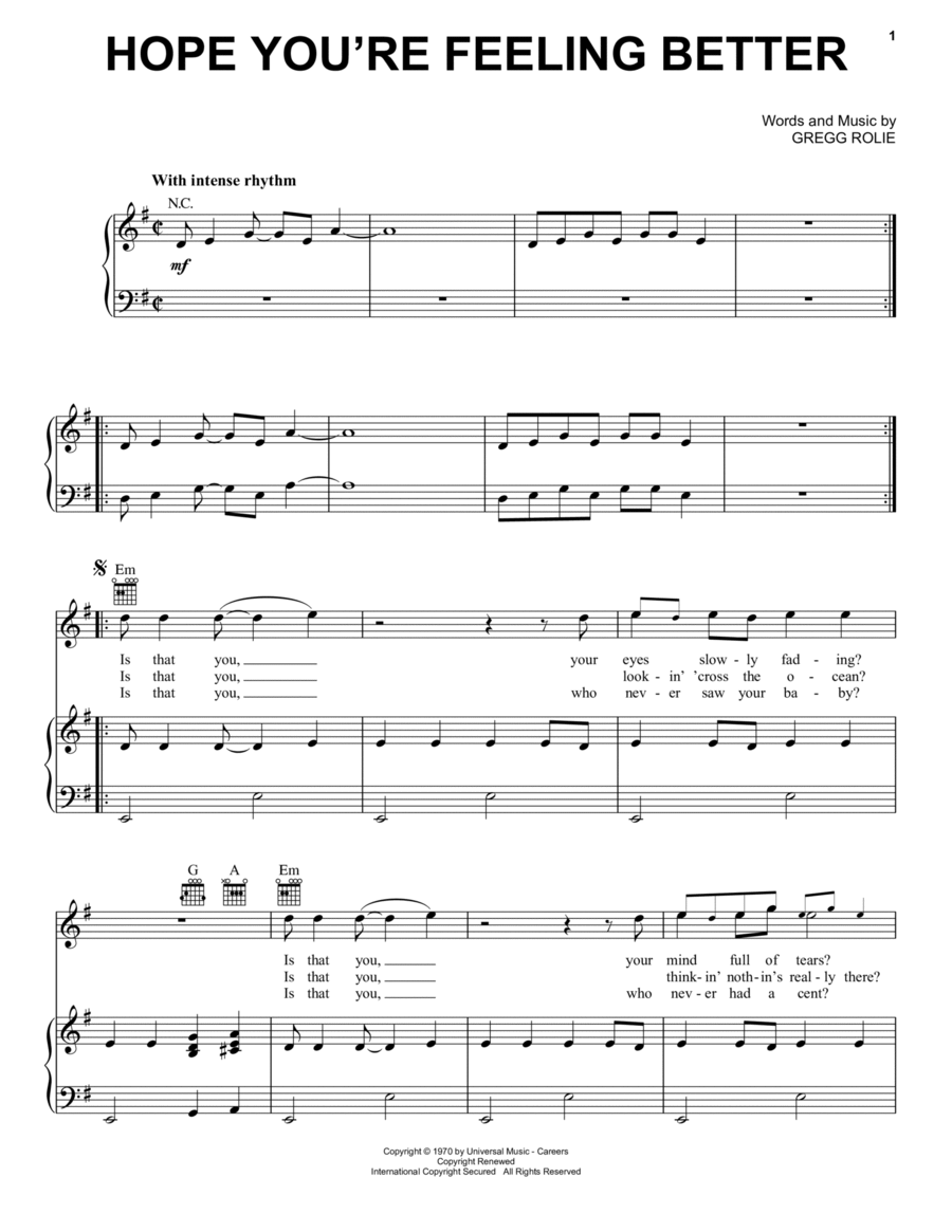 Hope You re Feeling Better By Santana Piano Vocal Guitar Digital hope-you-re-feeling-better-by-santana-piano-vocal-guitar-digital