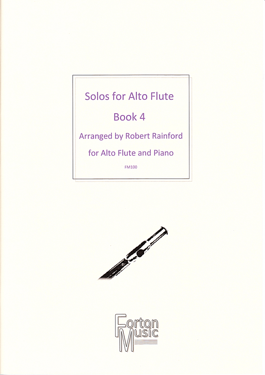 Solos for Alto Flute Book 4 by Various - Piano Accompaniment, Flute ...