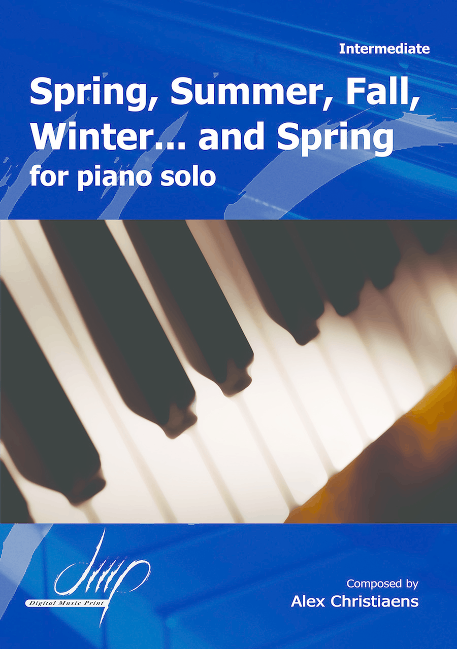 Spring, Summer, Fall, Winter.. and Spring - Piano Solo - Sheet Music ...