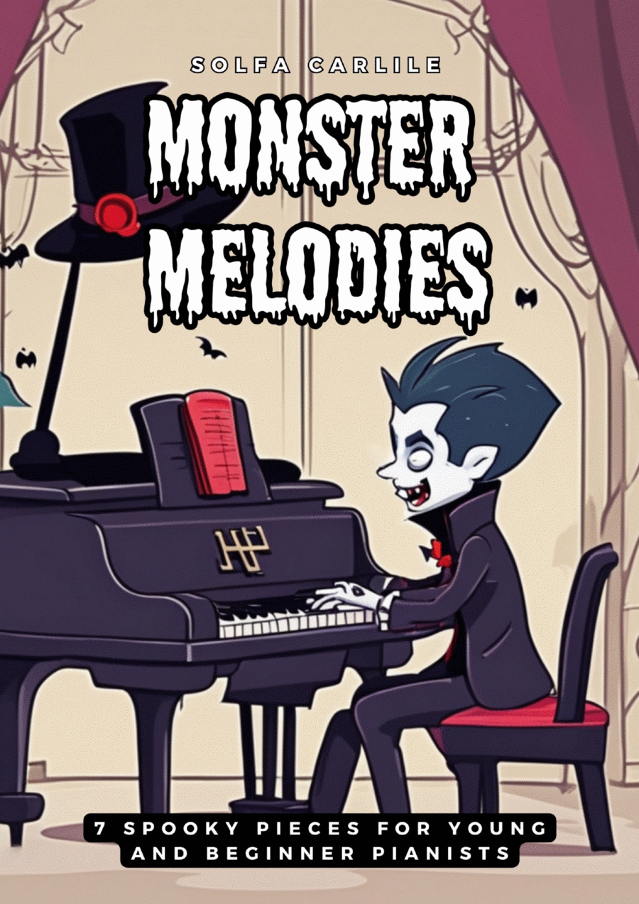 Monster Melodies - (7 Spooky Pieces for Young and Beginner Pianists ...