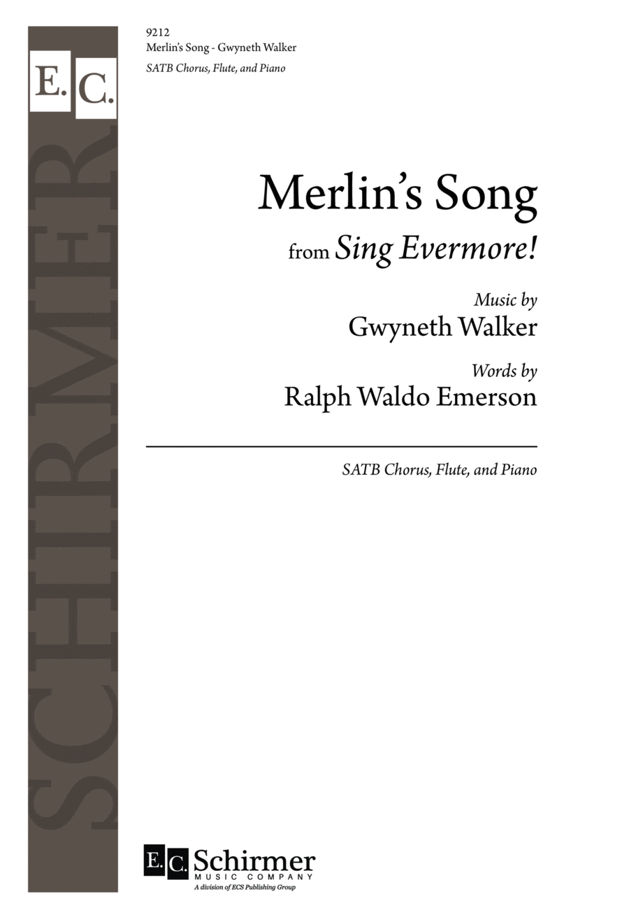 Merlin's Song (Downloadable Choral Score) by Gwyneth W. Walker - 4-Part ...
