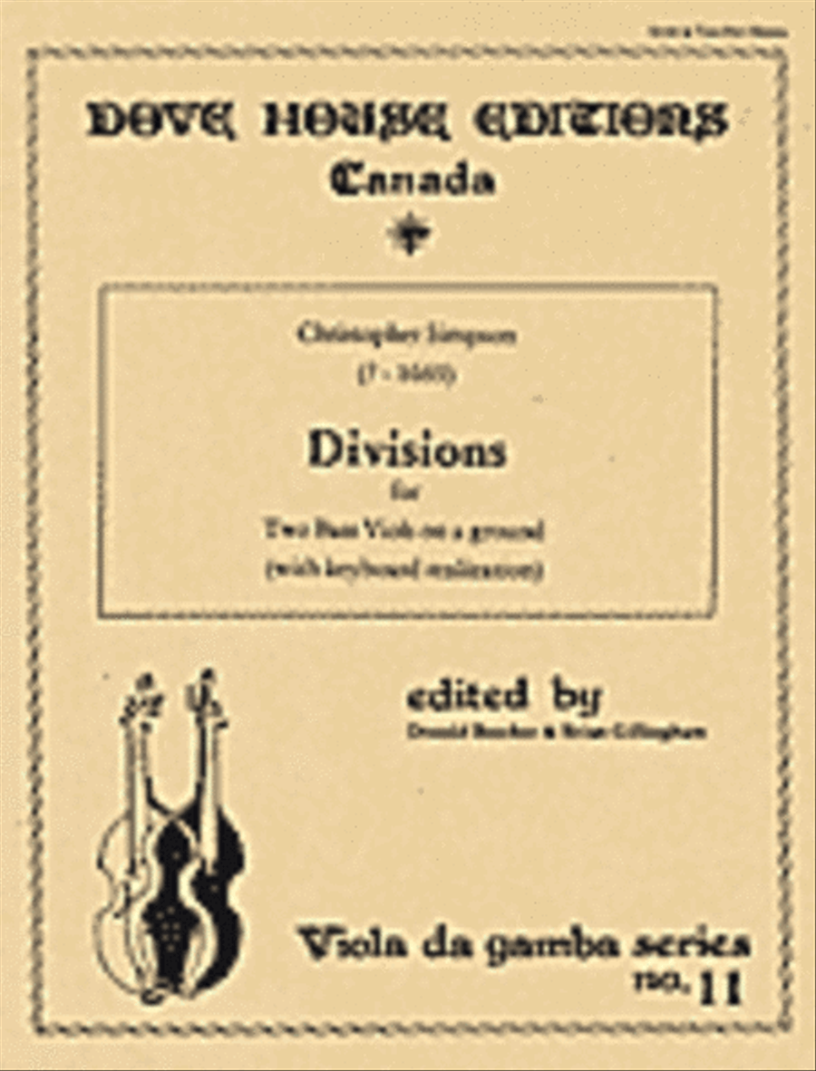 Divisions - Double Bass, Piano - Advanced Sheet Music | Sheet Music Plus