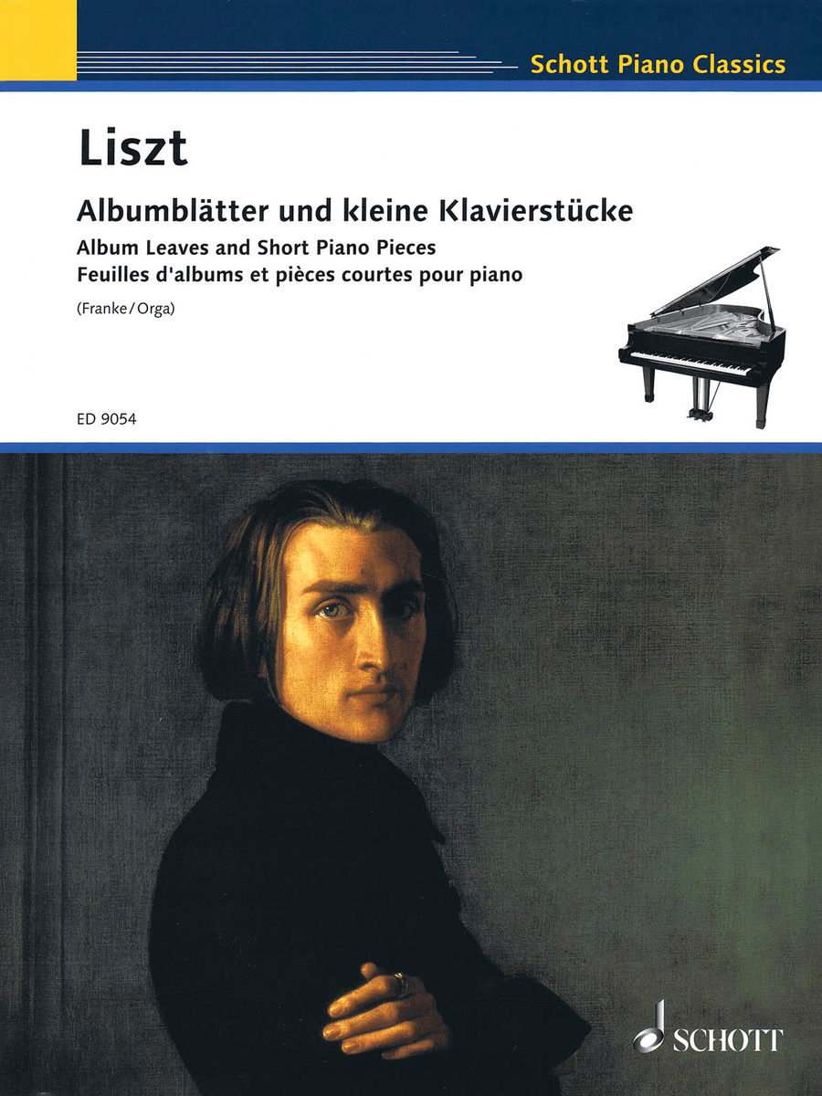Album Leaves and Short Piano Pieces by Franz Liszt - Piano Solo ...
