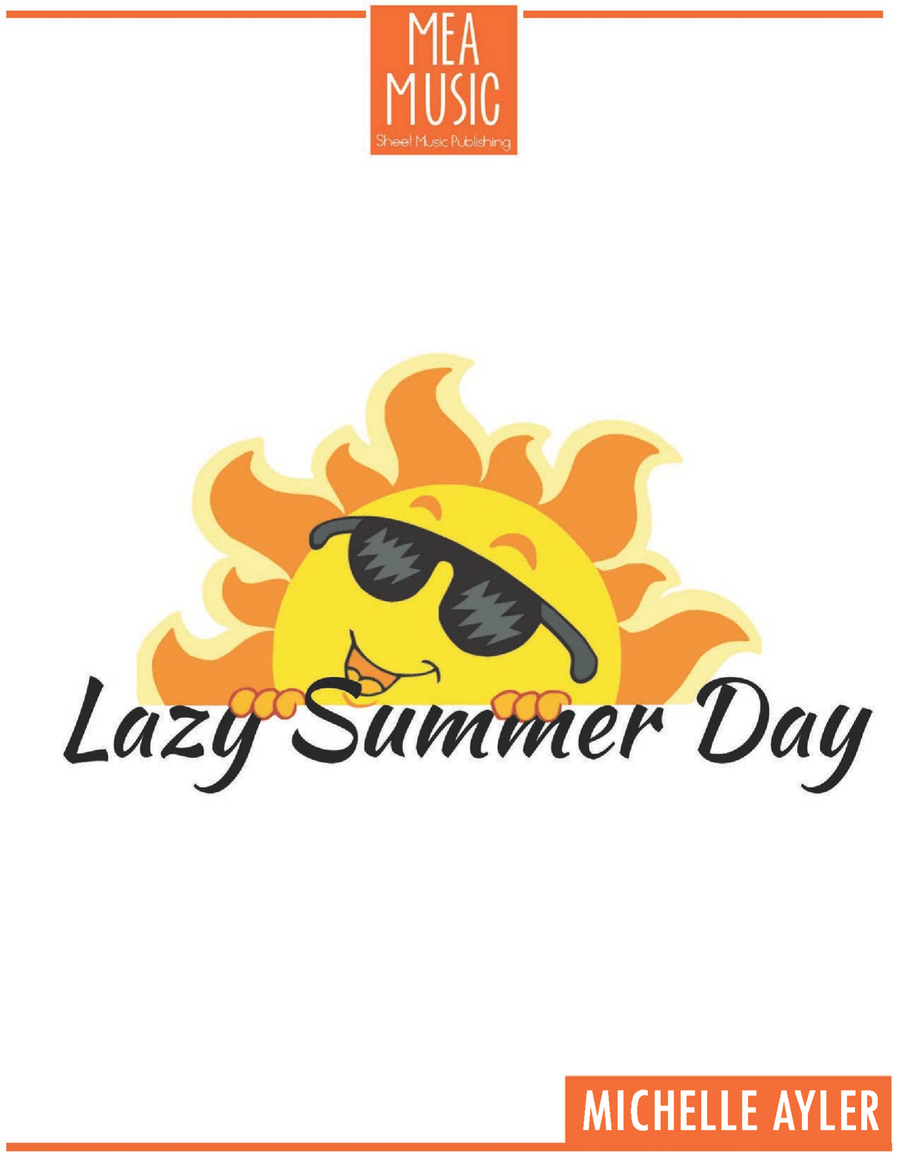 Lazy Summer Day by Michelle Ayler - Easy Piano, Piano Solo - Beginning ...