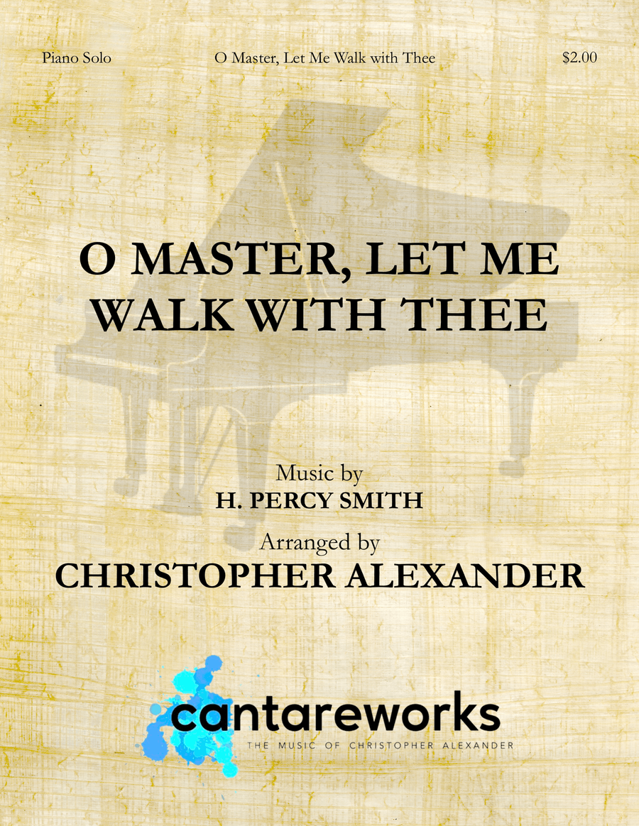 O Master, Let Me Walk with Thee - Piano Solo - Intermediate Digital ...