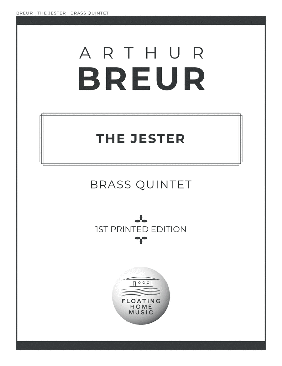 The Jester - Brass Quintet - Brass Quintet - Digital Sheet Music ...