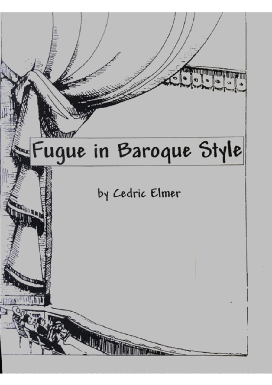 Fugue in Baroque Style - Piano Solo - Intermediate Digital Sheet Music ...